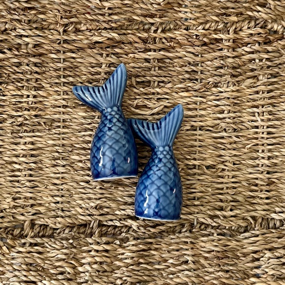 Dining | Ceramic Mermaid Tail Salt Pepper Shaker | Poshmark